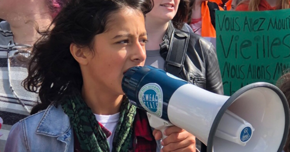 Climate Action News - One-on-one with Sophia Mathur