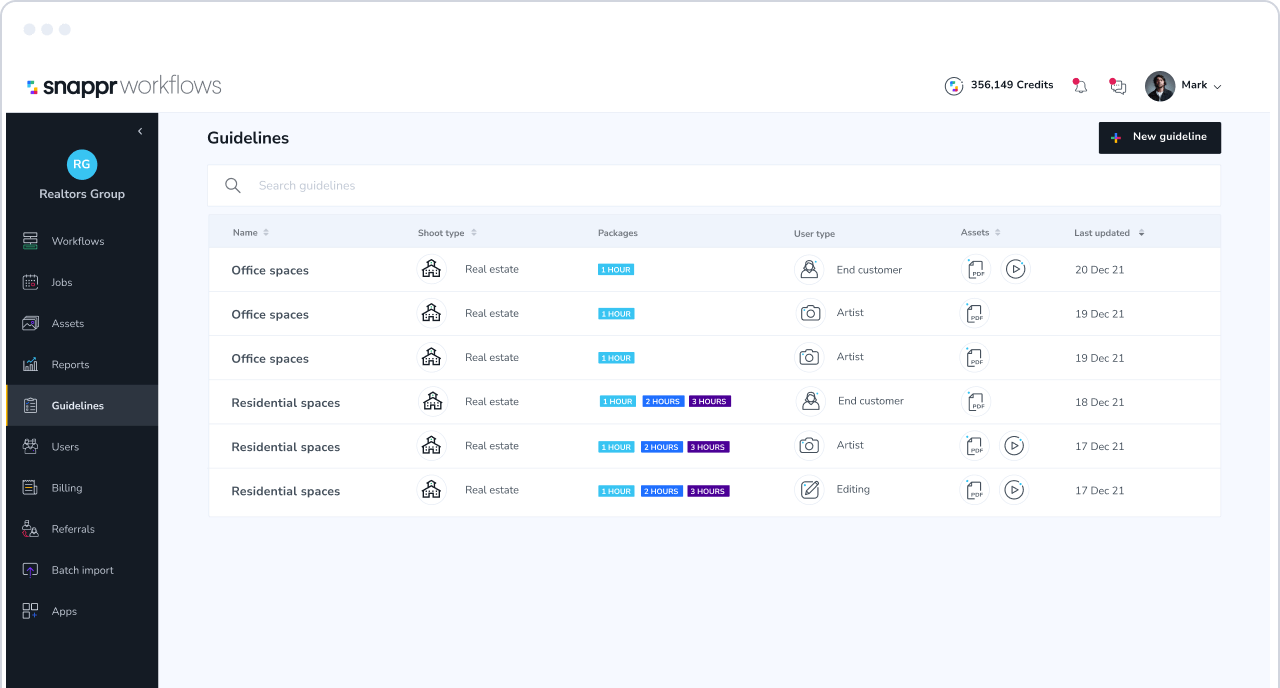 Snappr Workflows | The Visual Content Solution for Enterprise