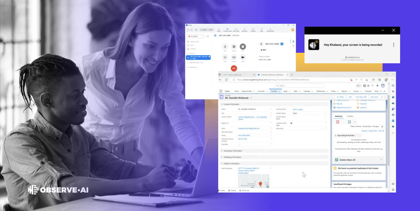 Observe.AI Launches Screen Recording for Better Contact Center Visibility