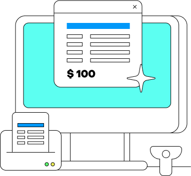 POS System with Receipt Template - Nex