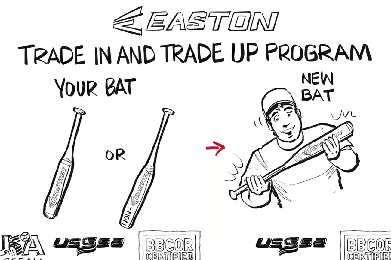 Easton Launches Trade In and Trade Up Bat Program - Team Insight