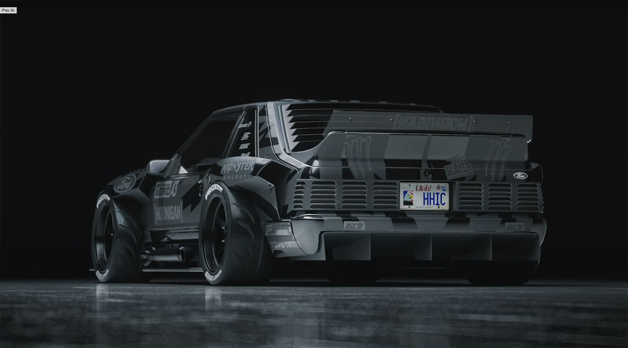 THE HOONIFOX! Ken Block’s insane, carbon-fiber, Fox Mustang