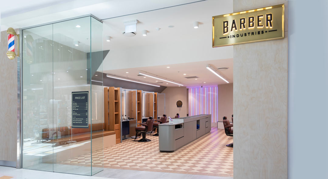 NEW BARBER INDUSTRIES BARBERSHOP OPENS AT PITTWATER PLACE MONA VALE