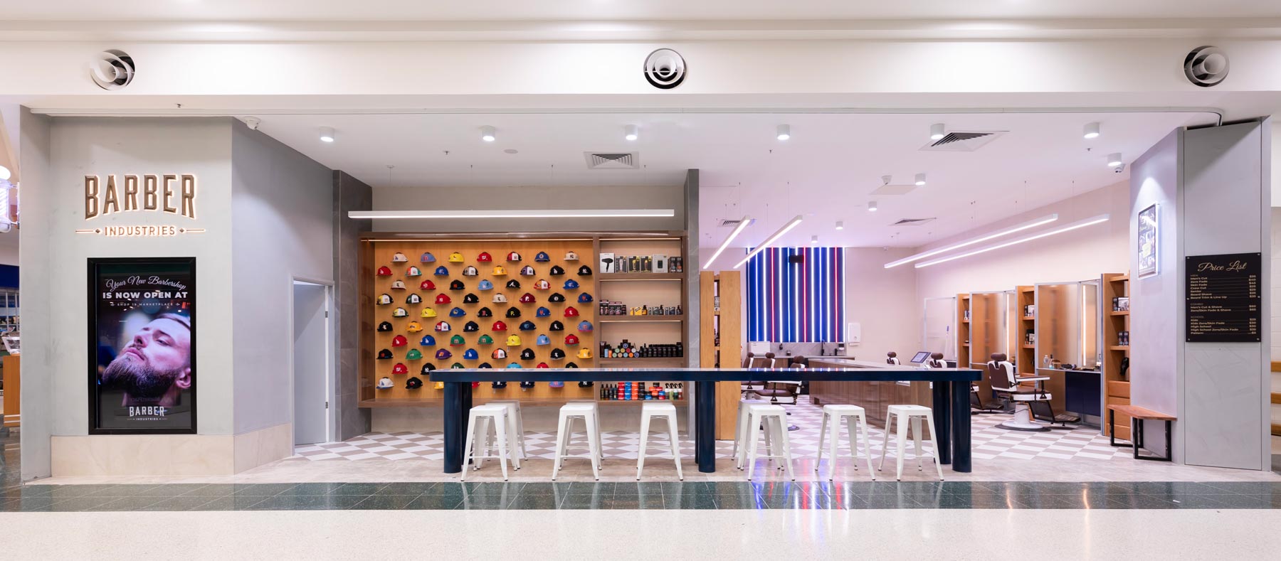 BARBER INDUSTRIES OPENS BARBERSHOP IN RAYMOND TERRACE PORT STEPHENS