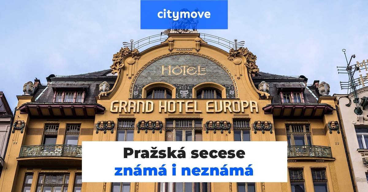 Výletní den se Citymove: Pražská secese známá i neznámá | Citymove blog