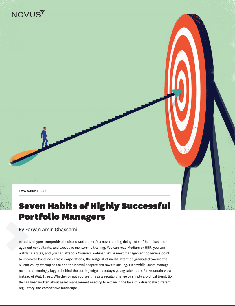 7 Habits of Highly Successful Portfolio Managers