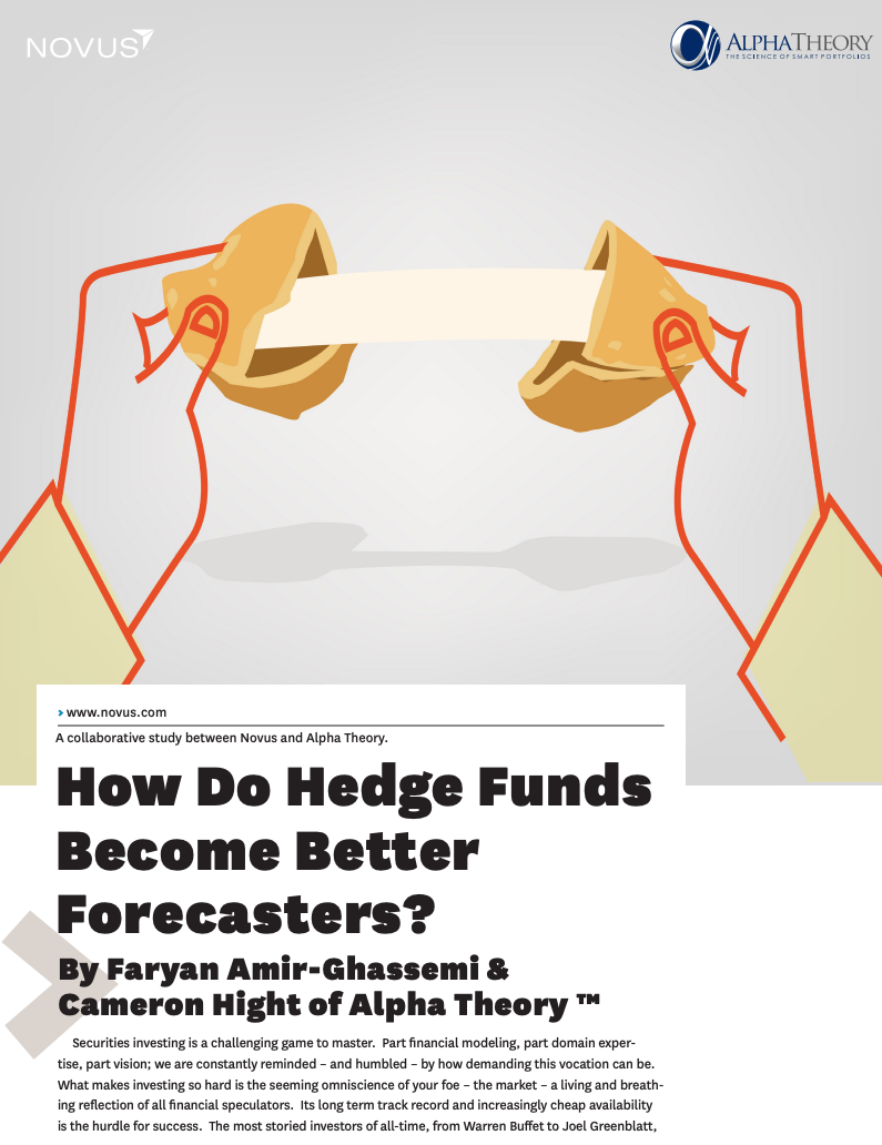 How Do Hedge Funds Become Better Forecasters?