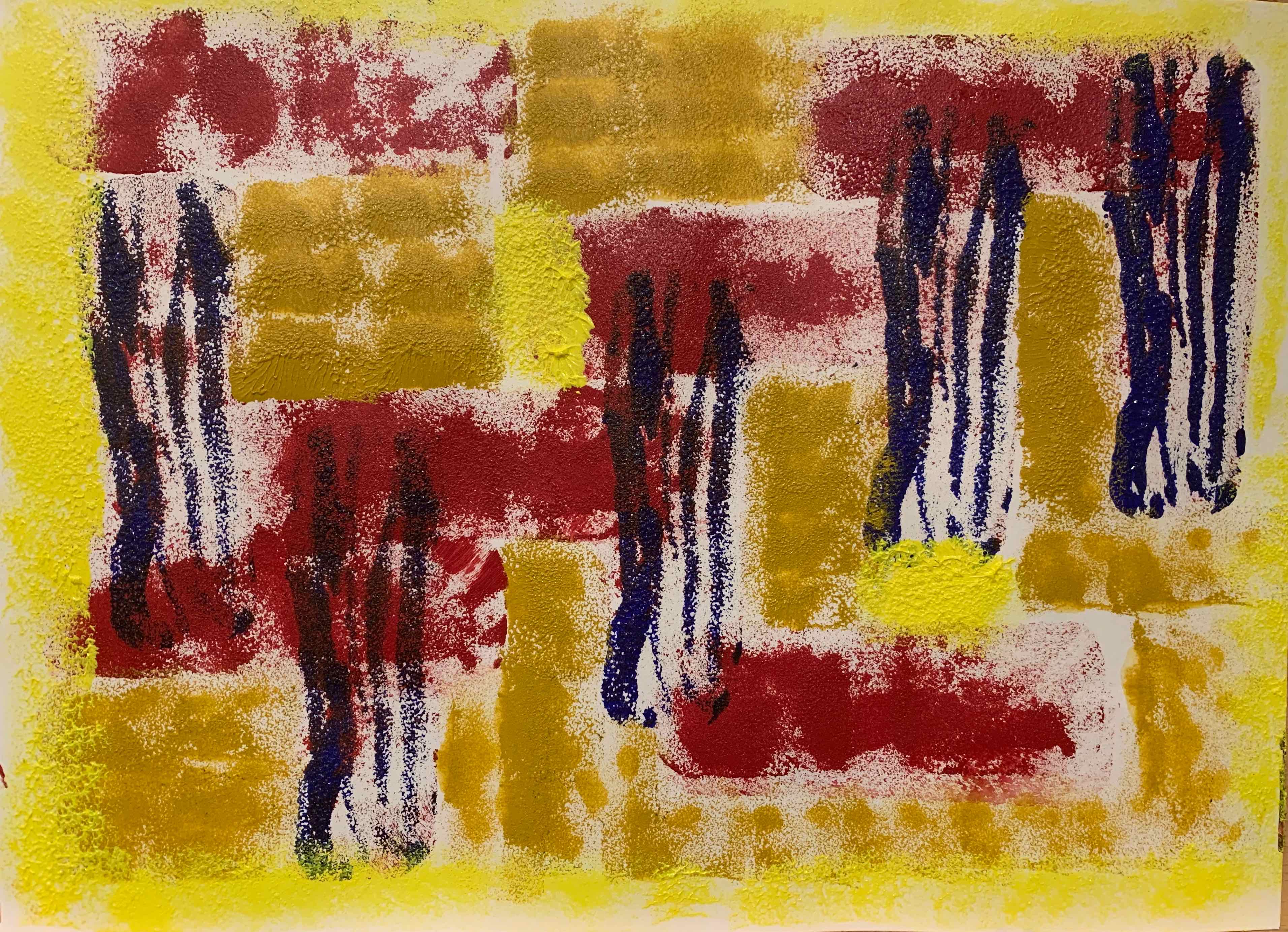 Breaking the Regime Abstract | Original Art