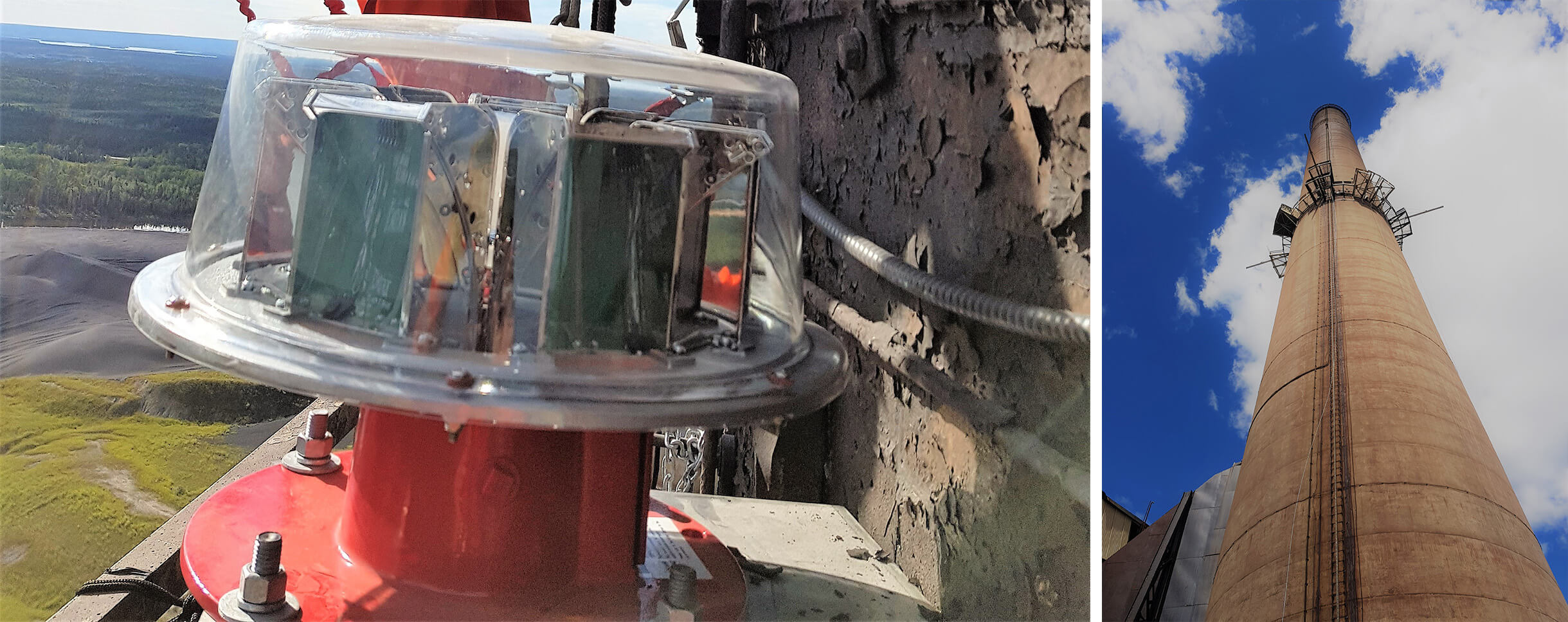 Installation of a LED Light Navigational Warning System - Cake ...