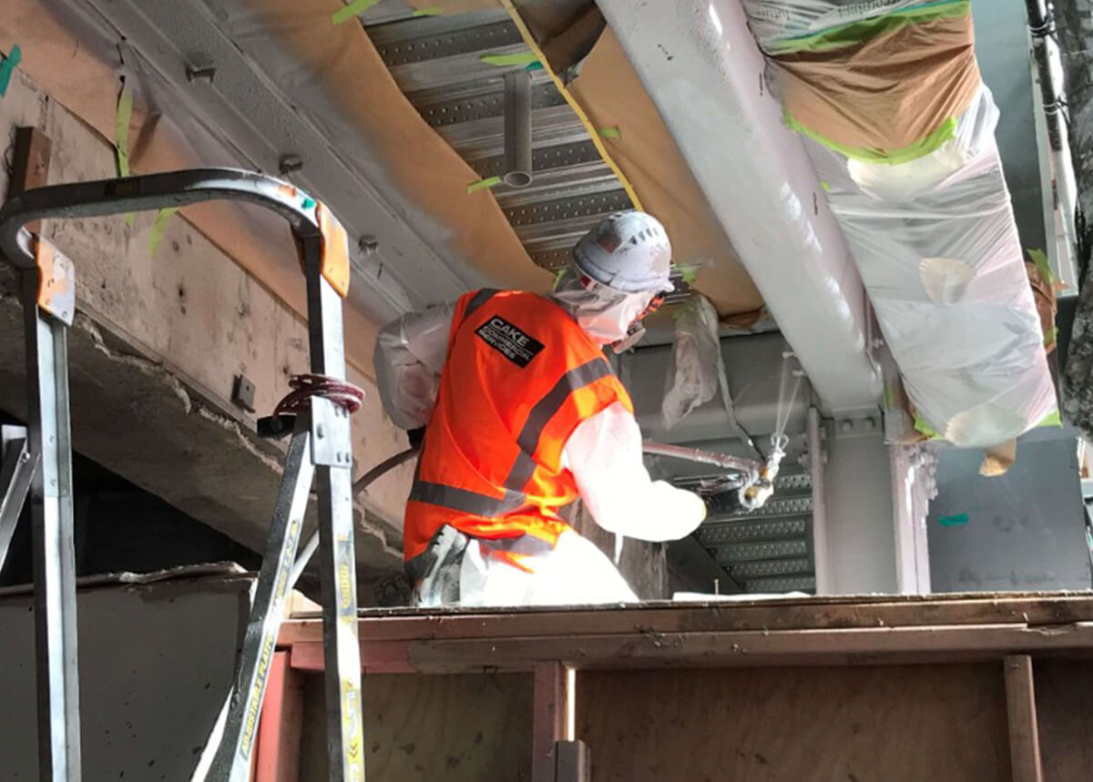 Intumescent Coatings - Cake Commercial Services