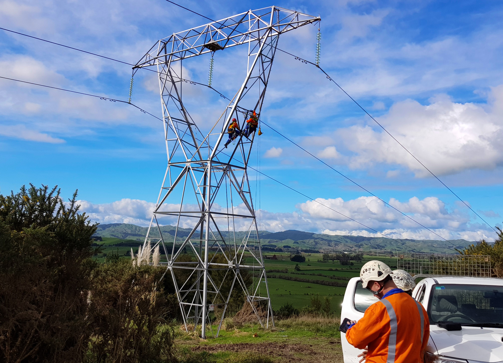 Transpower Transmission Towers - Cake Commercial Services