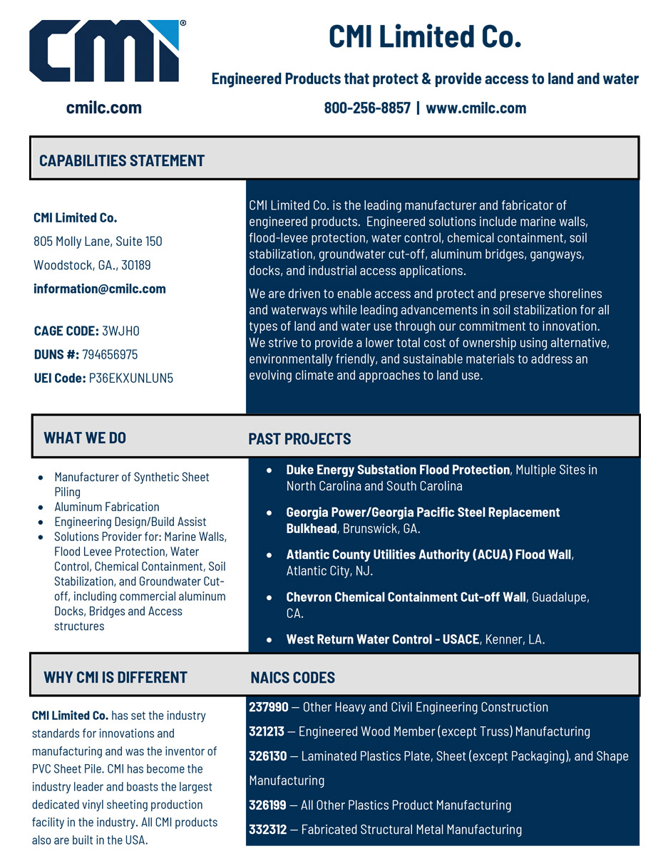 Downloadable CMI Brochures