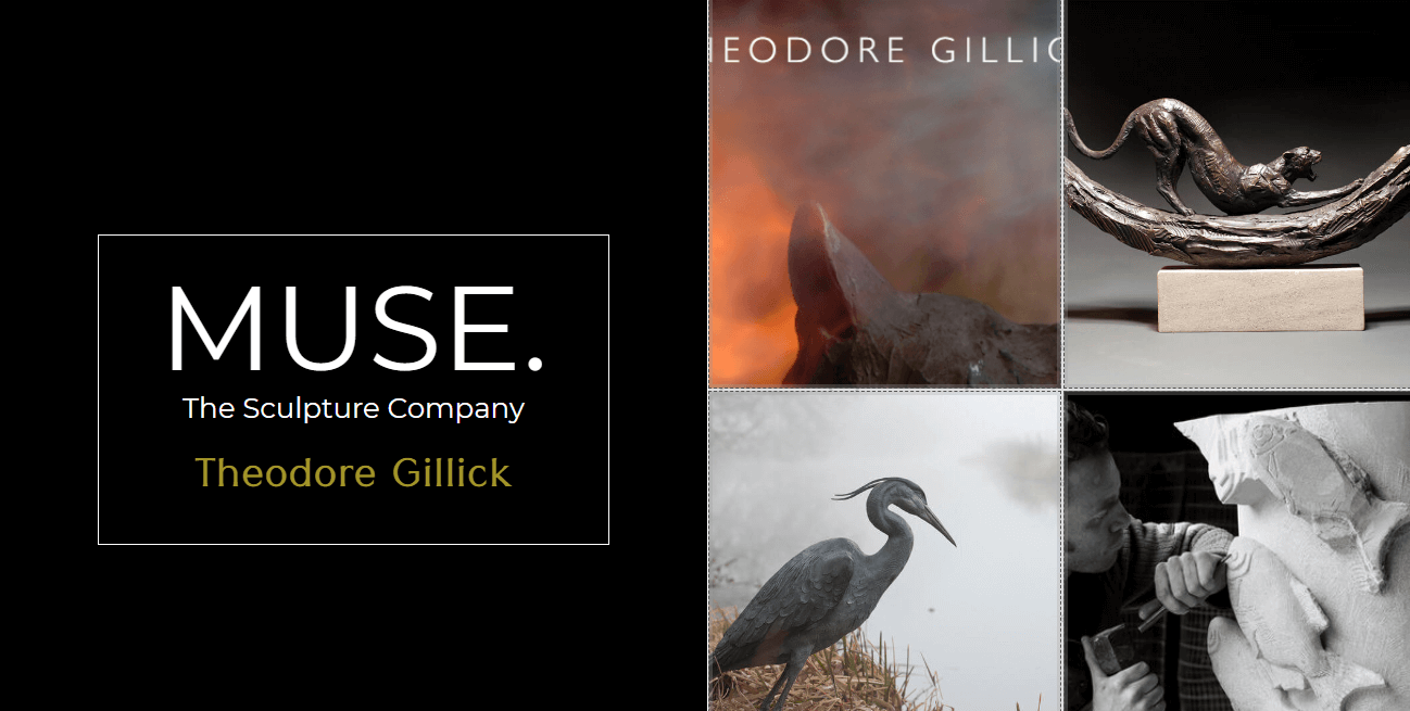 Theodore Gillick Sculpture at Muse.The Sculpture Company - Theodore Gillick