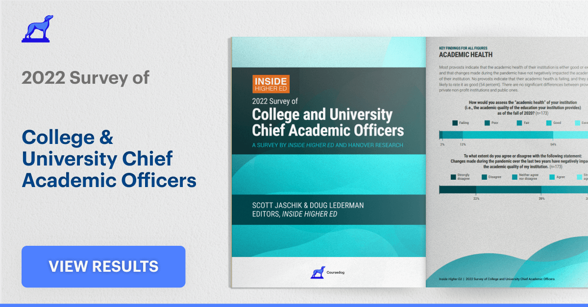 Inside Higher Ed Annual Survey of Chief Academic Officers & Provosts ...
