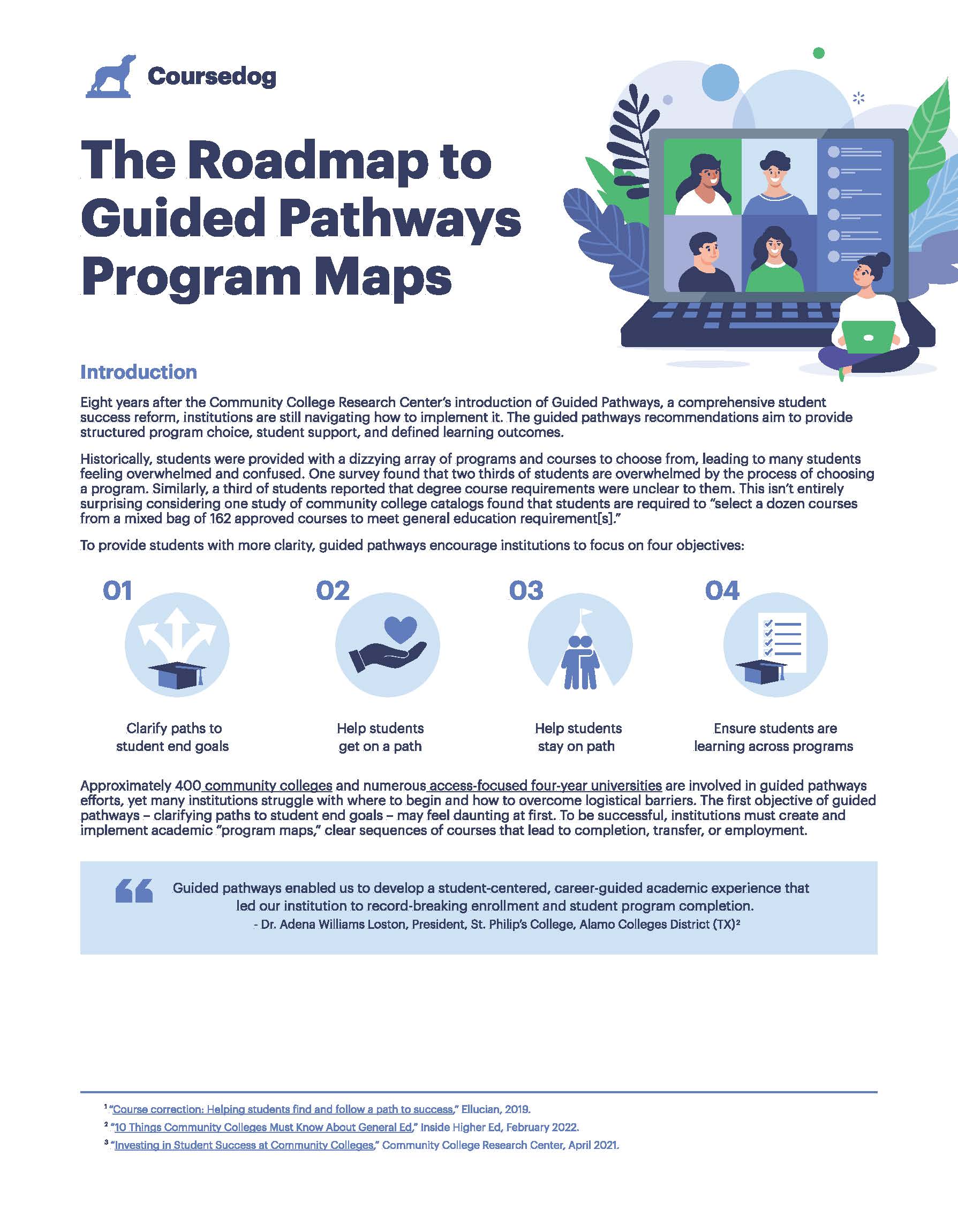 The Roadmap to Guided Pathways Program Maps | Coursedog