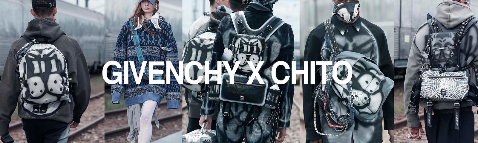 Givenchy collection with Artist Chito , Re-Edition Magazine