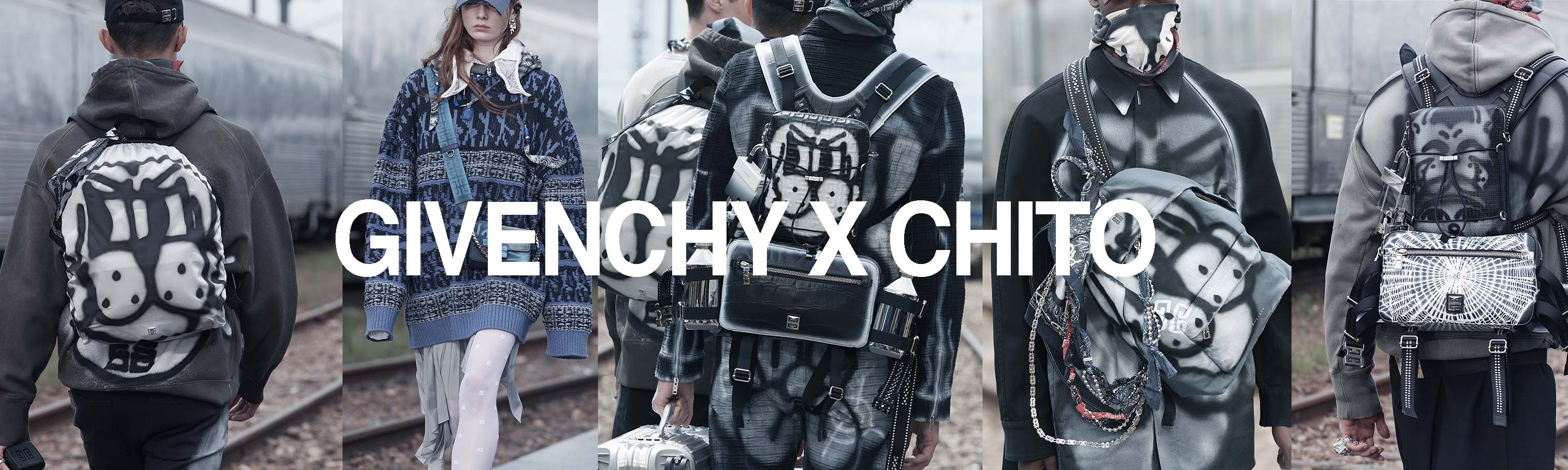 Givenchy collection with Artist Chito , Re-Edition Magazine