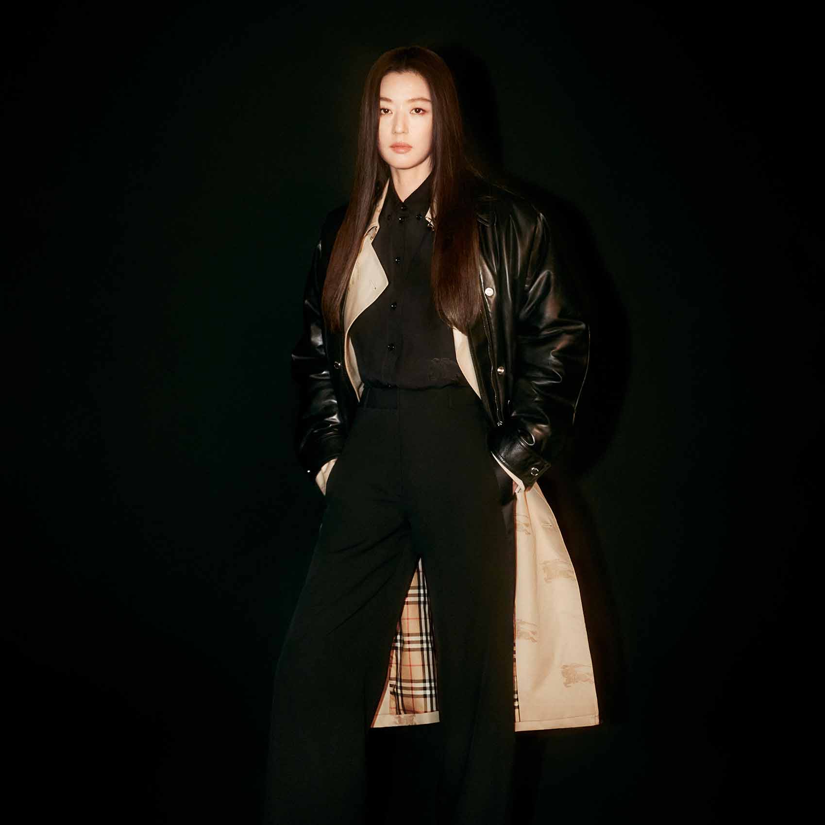 Jun Ji-hyun Ambassador for Burberry Festive Campaign