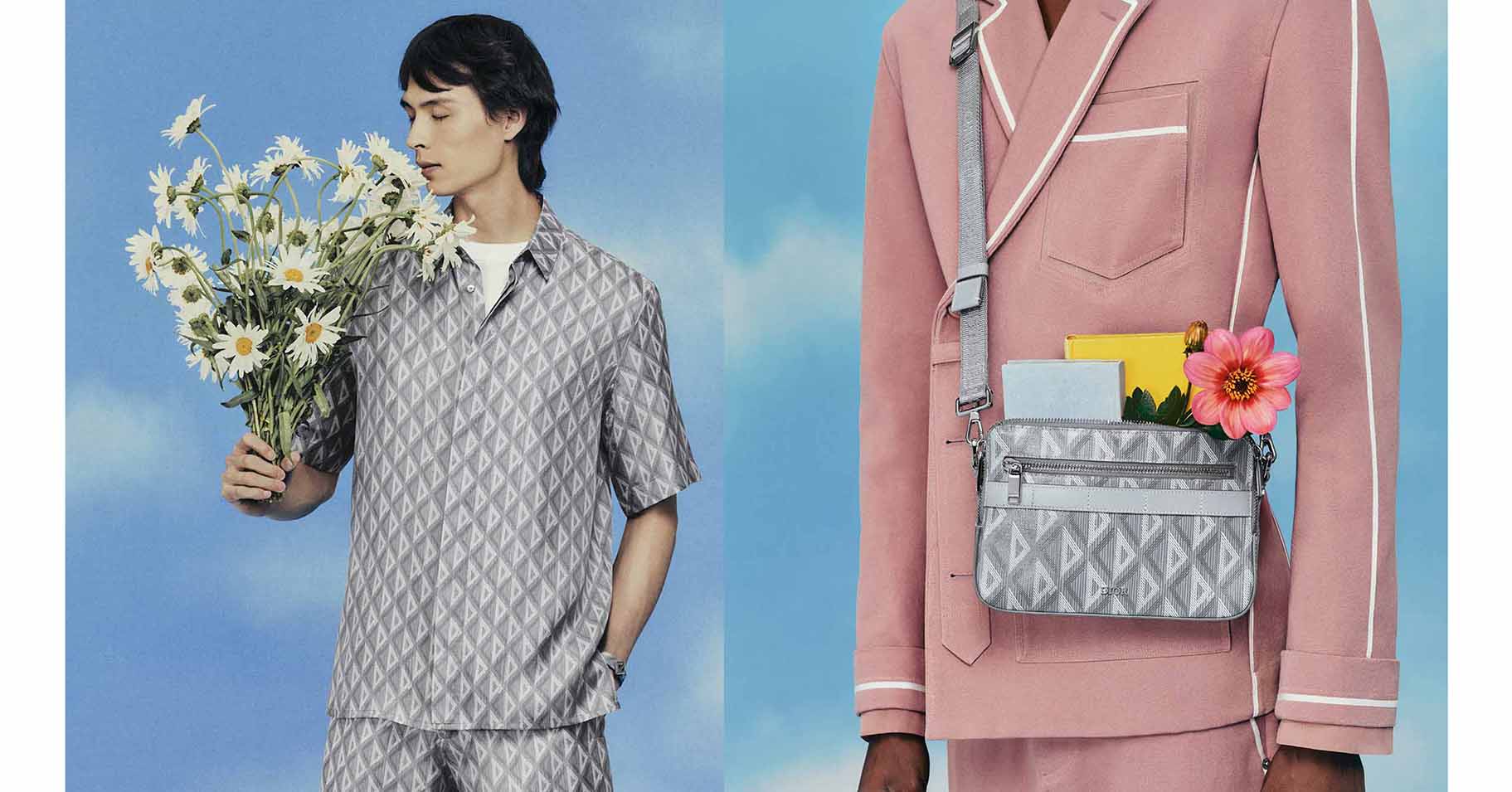 Dior unveled the Cd Diamond motif in a new light