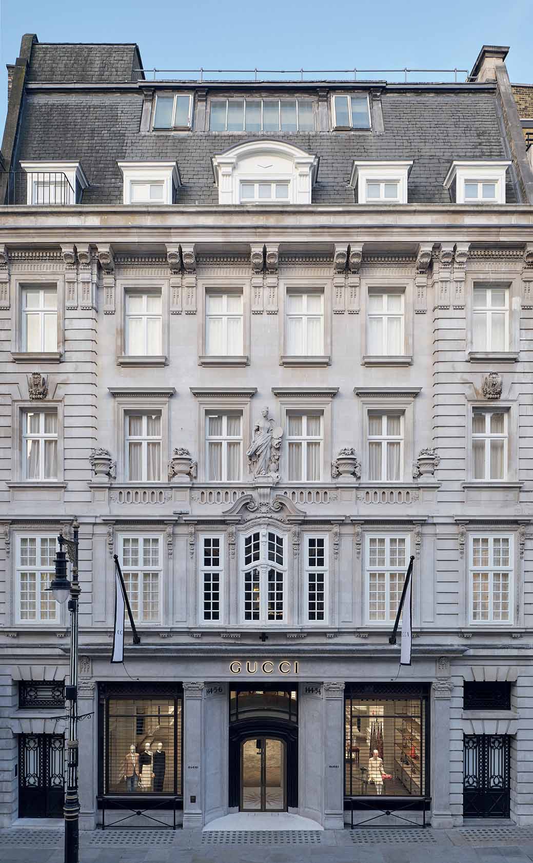 Gucci Inaugurates Its New Boutique In London's New Bond Street