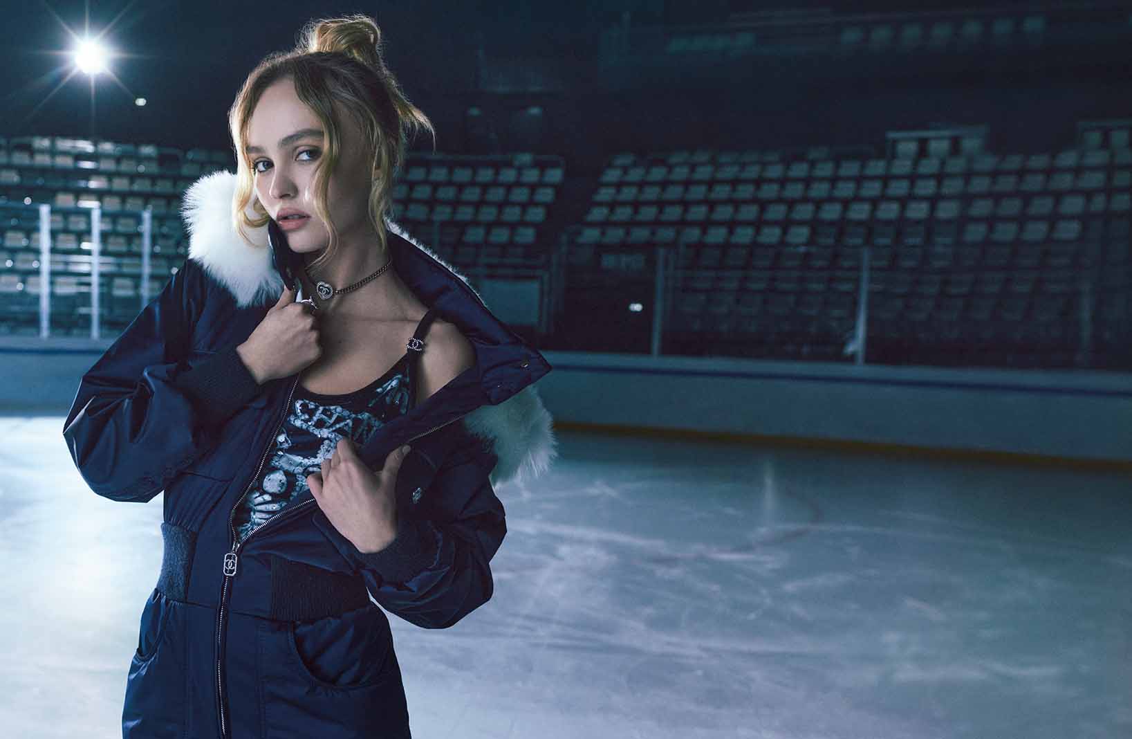 The CHANEL Coco Neige 2023/24 collection campaign by Mikael Jansson