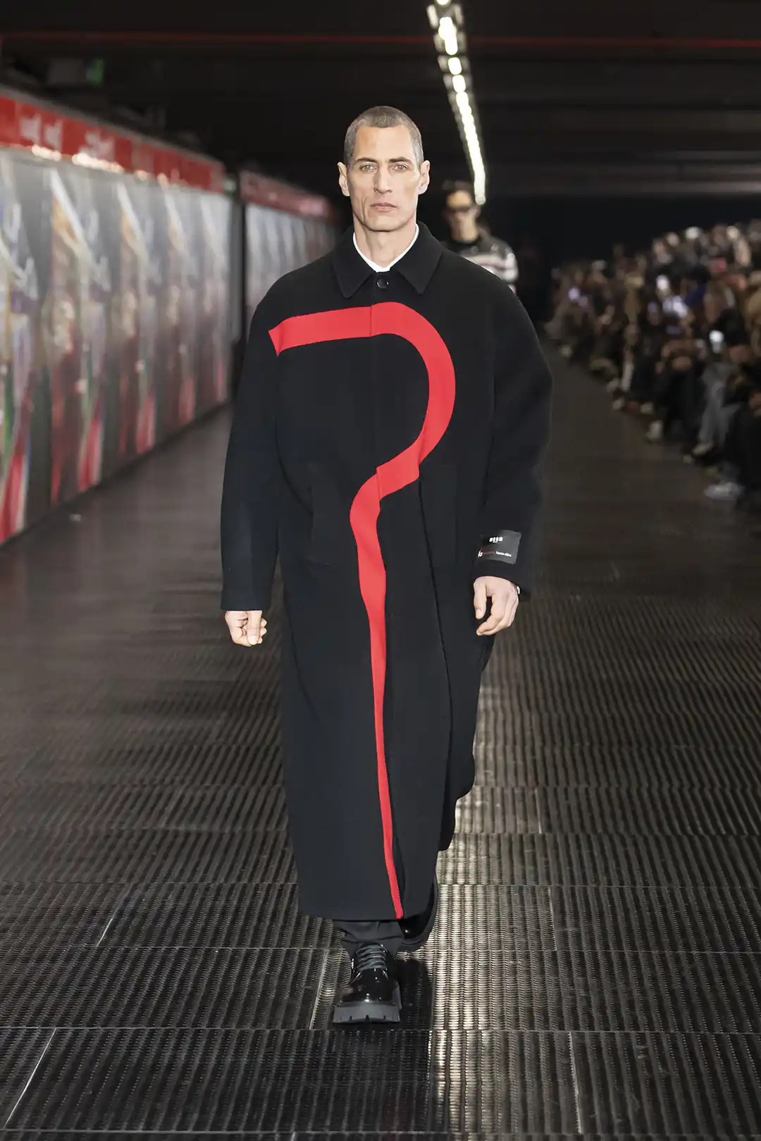 MSGM FW24 fashion show Massimo Giorgetti