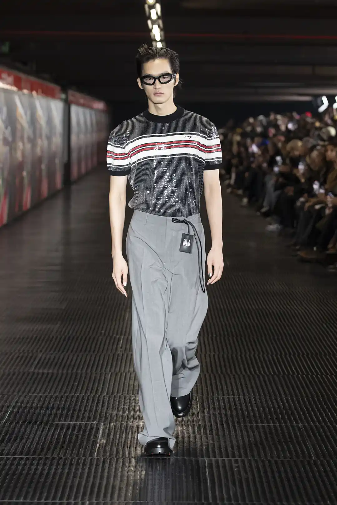 MSGM FW24 fashion show Massimo Giorgetti