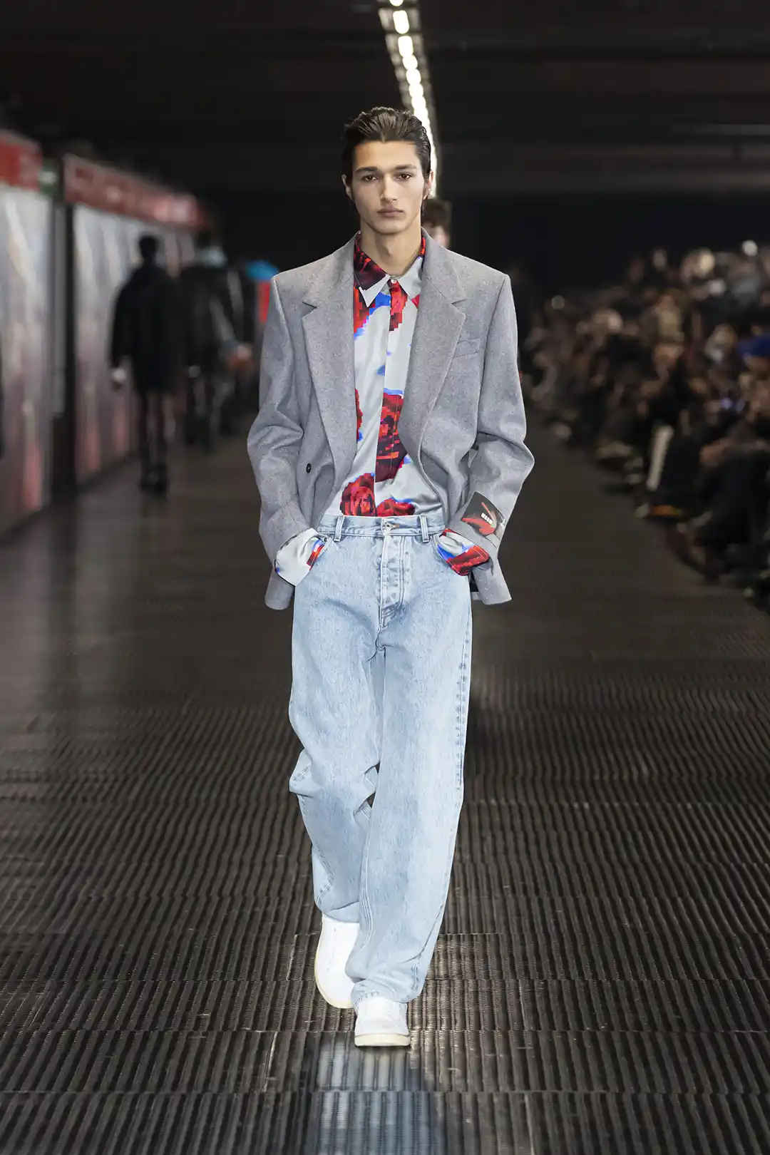 MSGM FW24 fashion show Massimo Giorgetti