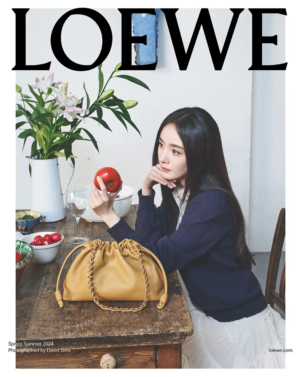 Loewe Ss24 Women's Campaign & Lim Ji-yeon Ambassadorship Announcement by David Sims