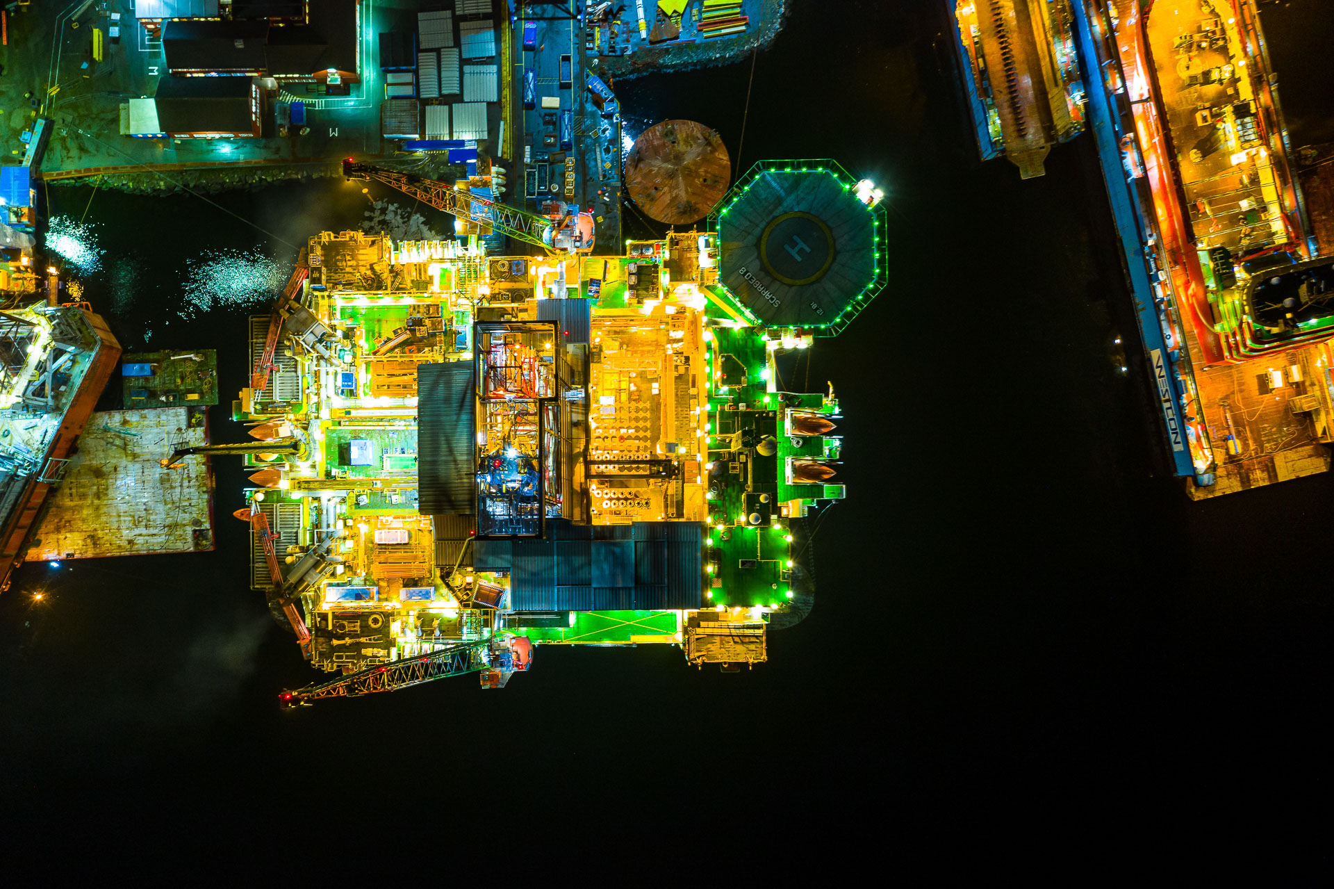 Westcon Yards | Services | Rig service and Offshore