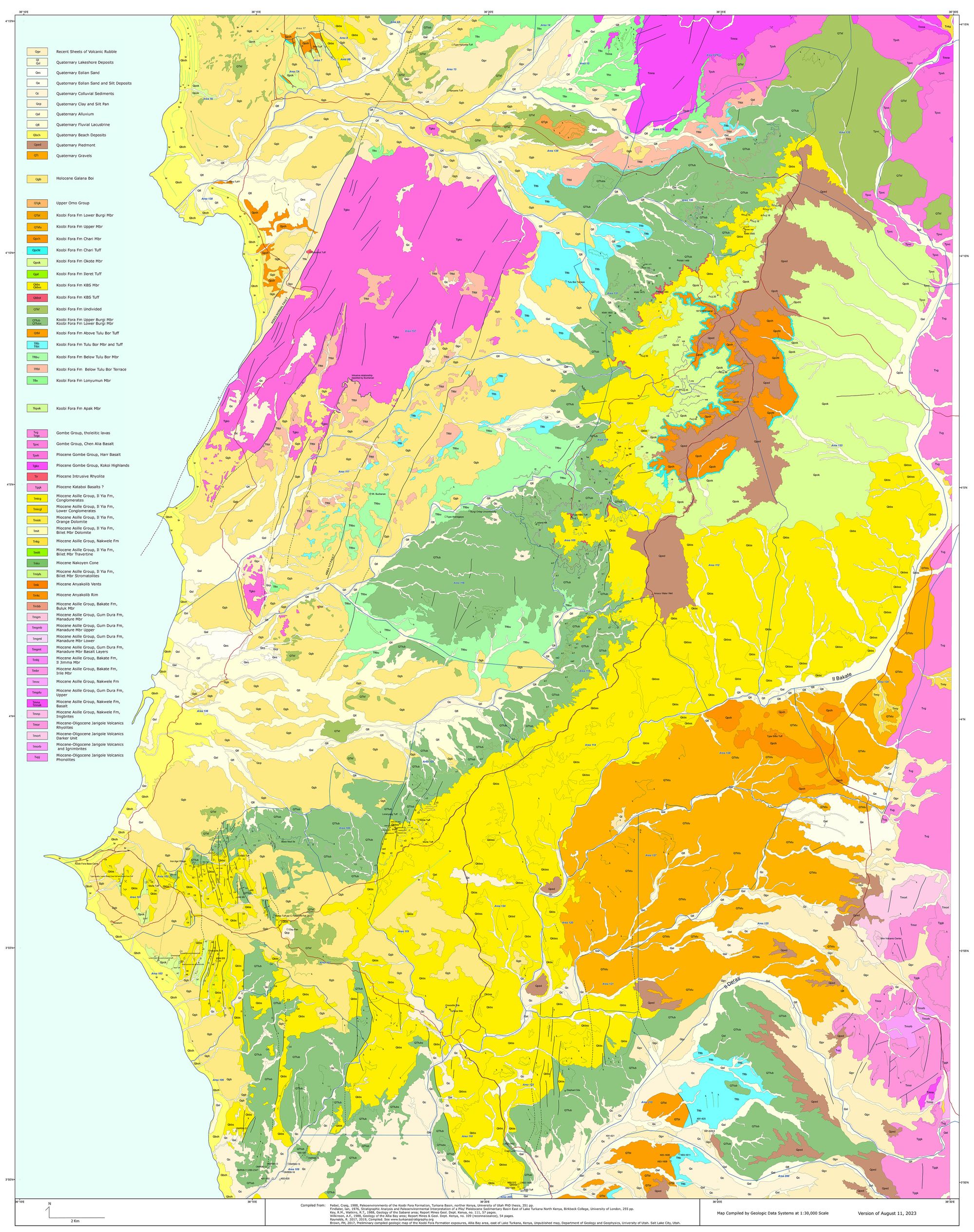 Compiled Geologic Maps
