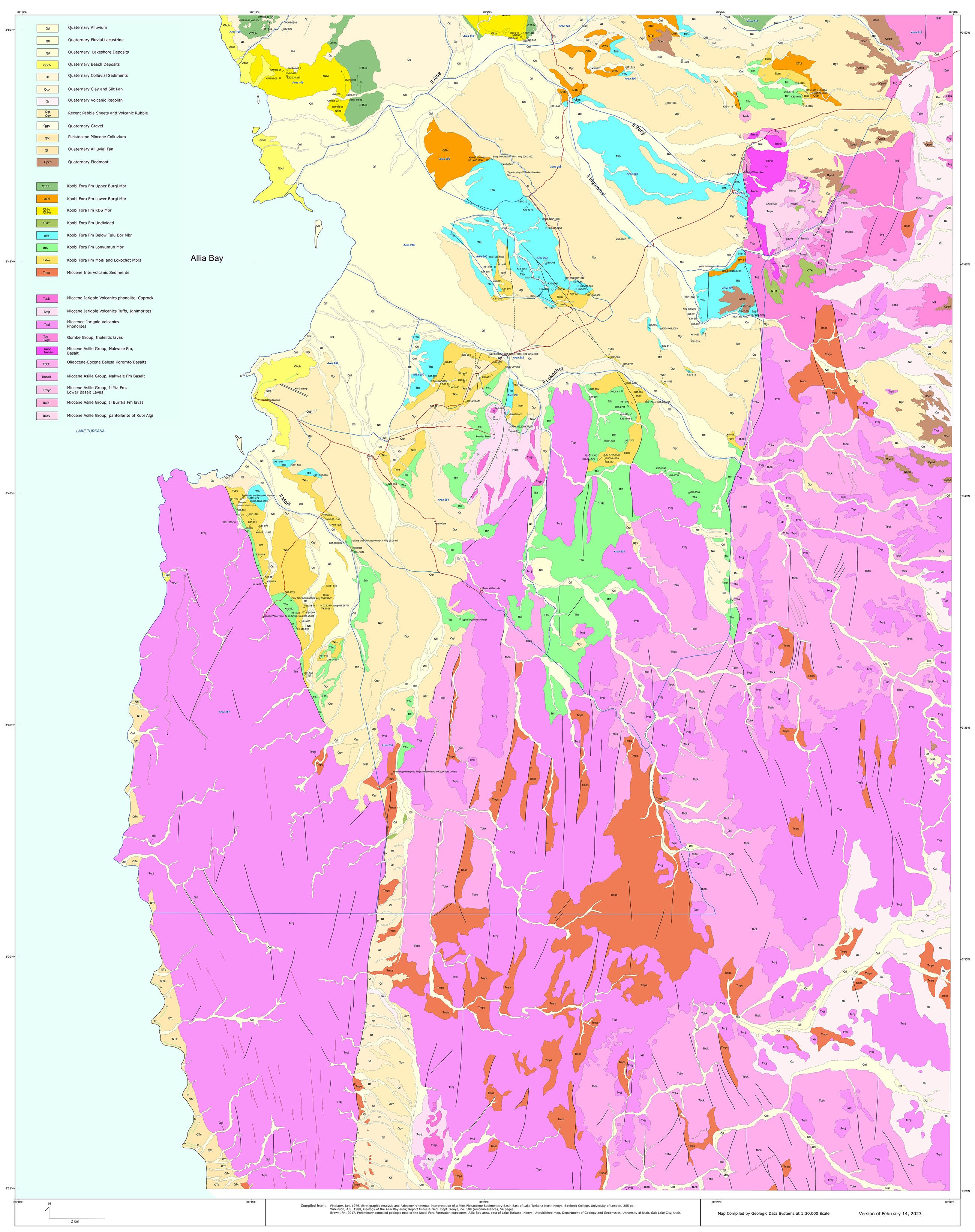 Compiled Geologic Maps