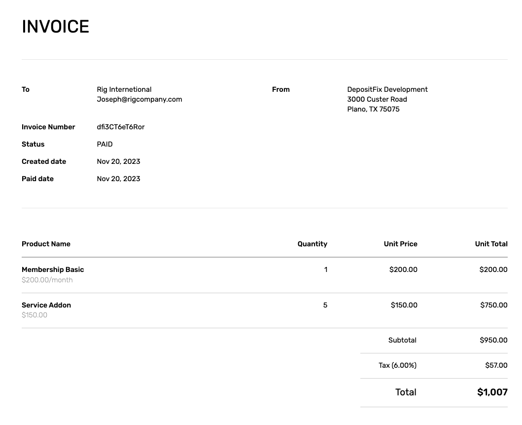 Invoice Billing Software