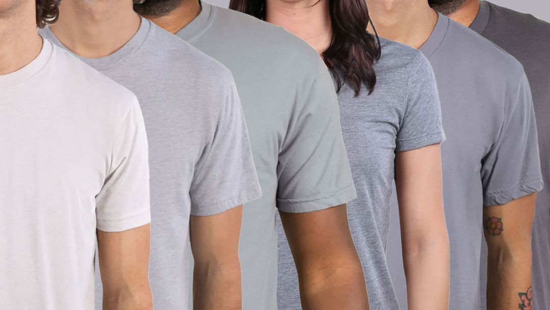 T-Shirt Color Palette: Shades of Gray | Real Thread