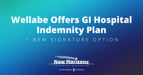 Wellabe Offers GI Hospital Indemnity Plan + New Signature Option