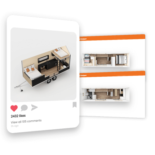 3D Tiny House Designer — Create your dream tiny home!