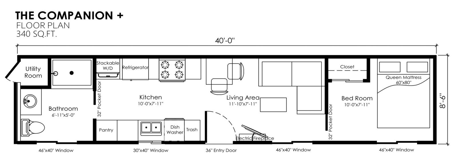 The Companion+ Tiny House For Sale Near Me