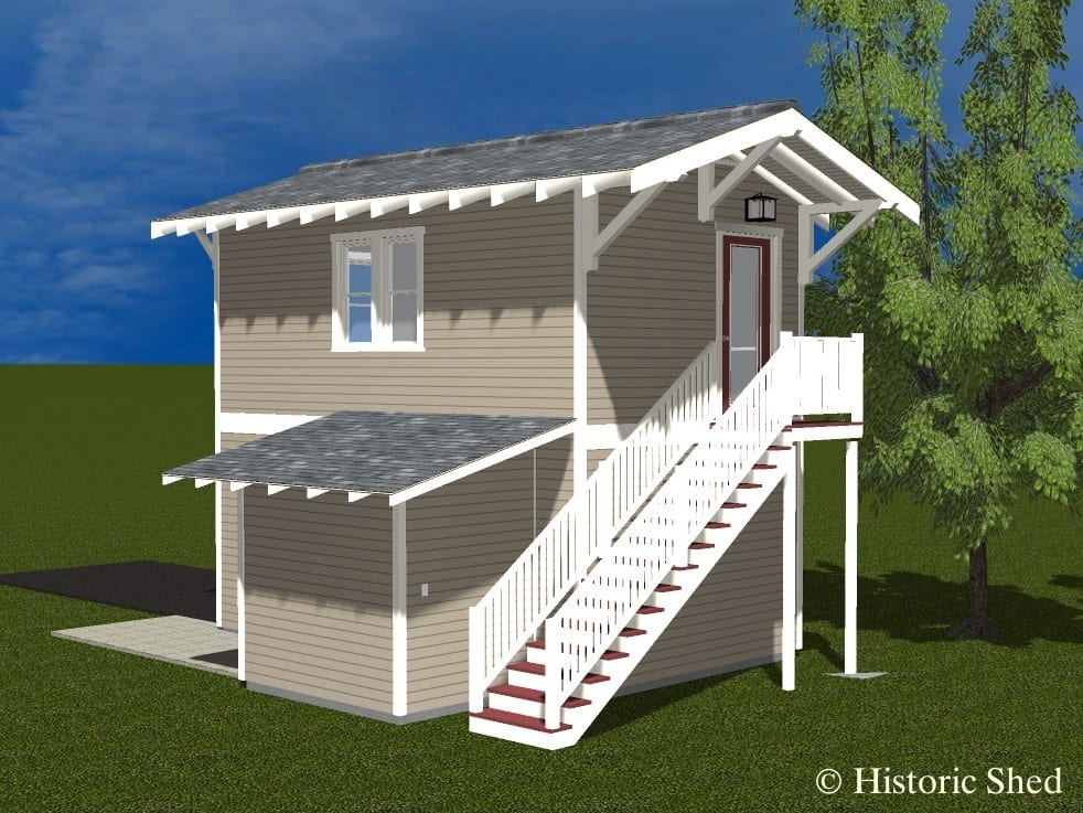 One-Car Garage Apartment Tiny House For Sale Near Me