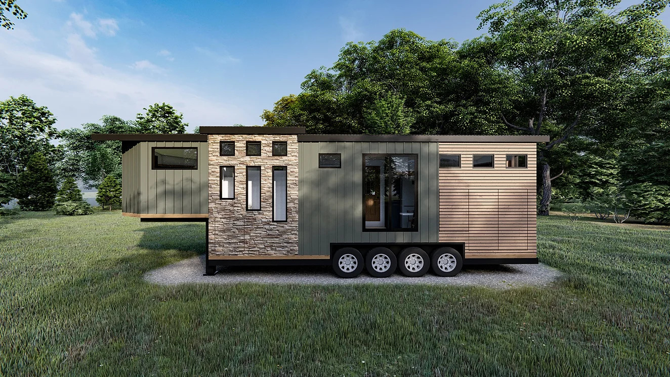 Pictures of the True North Retreat Tiny Home