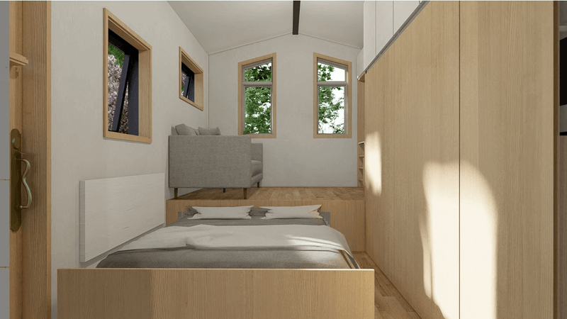 Pictures of the Sakura Tiny Home