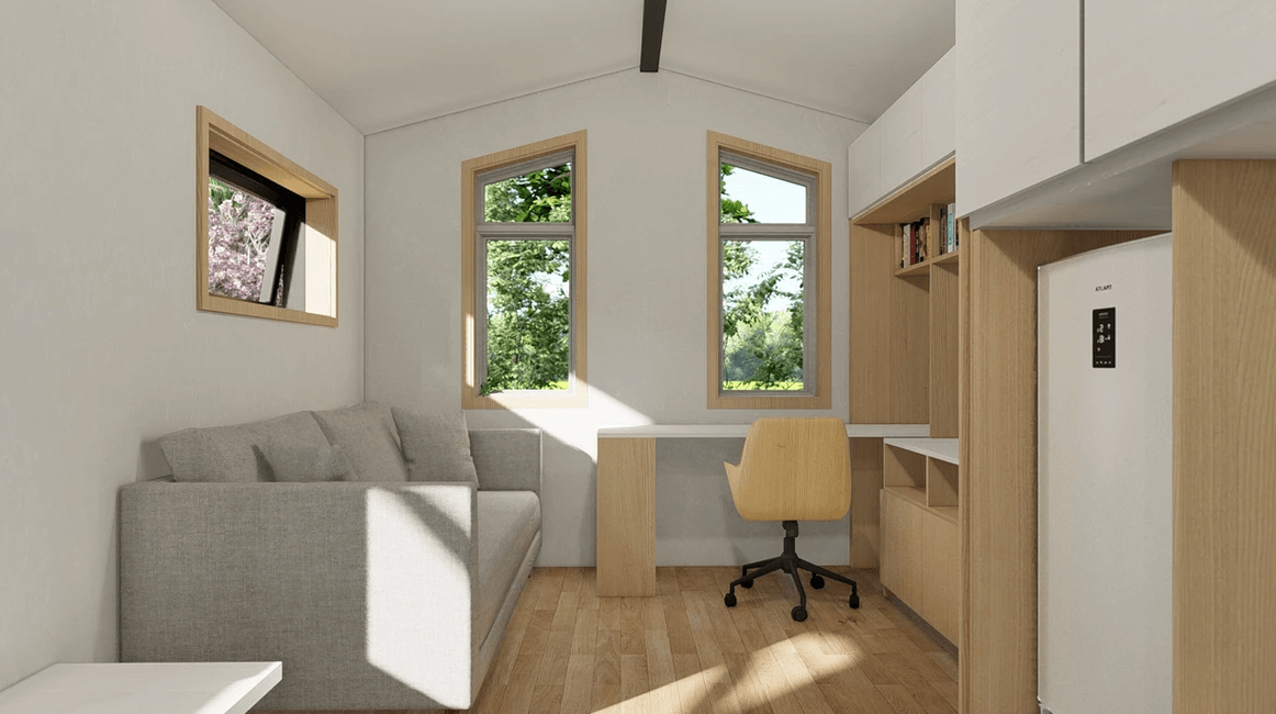 Pictures of the Sakura Tiny Home