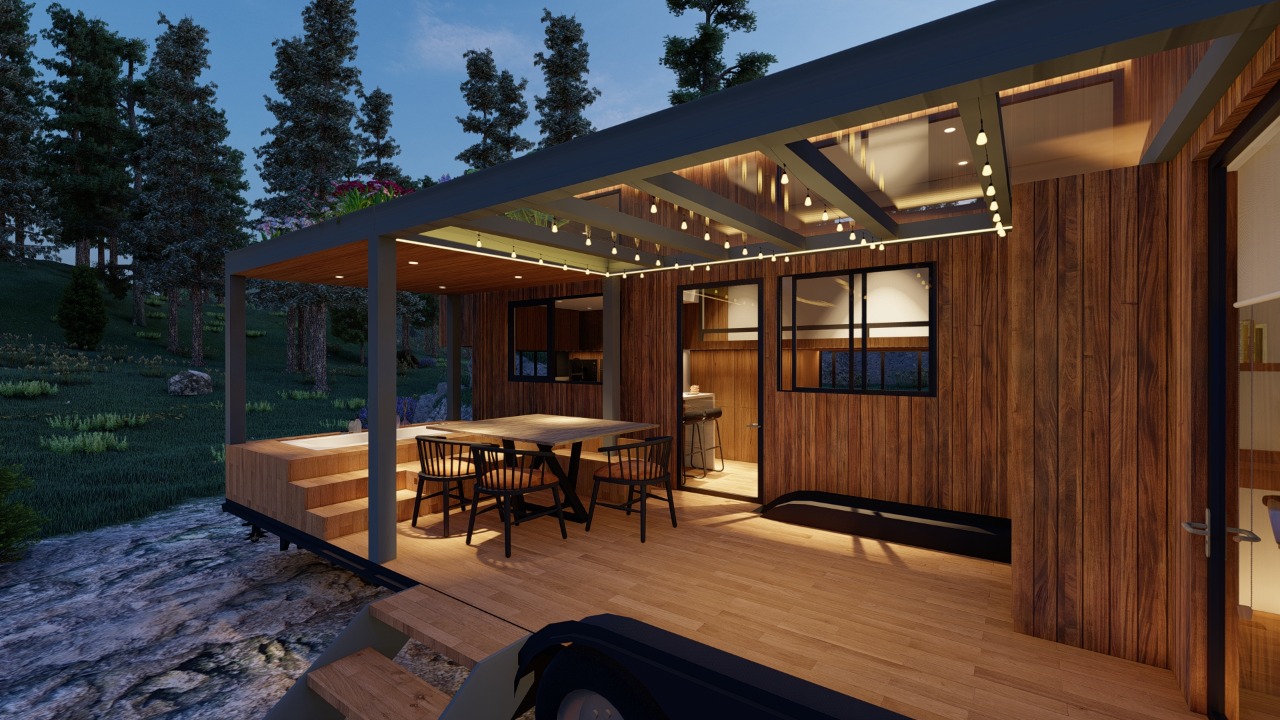 Pictures of the Shaye's Hazel Tiny Home