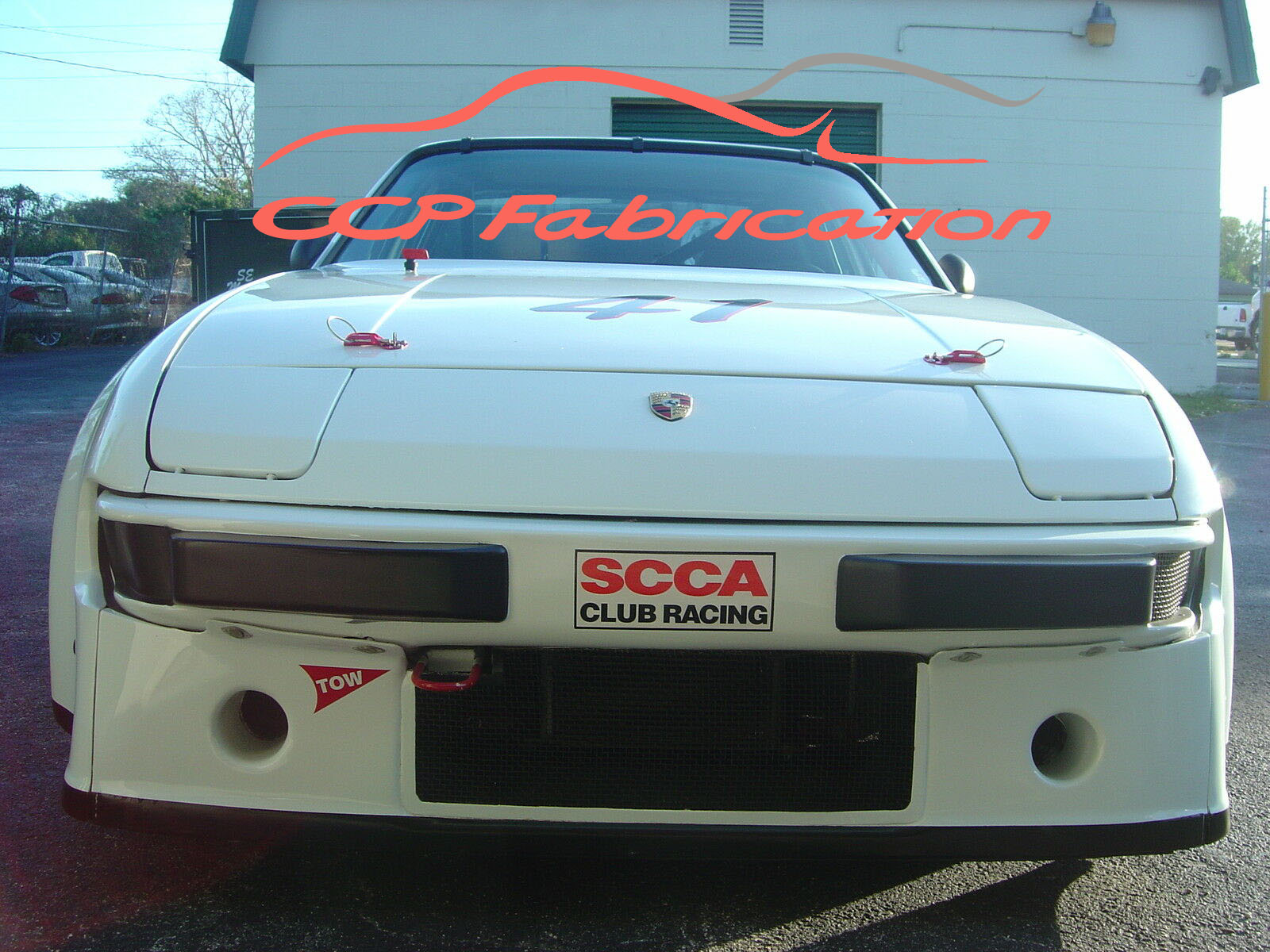 Porsche 924/944 fiberglass front bumper