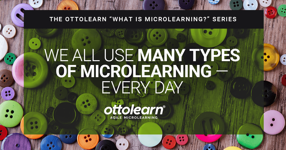 Types of Microlearning | OttoLearn Microlearning Platform
