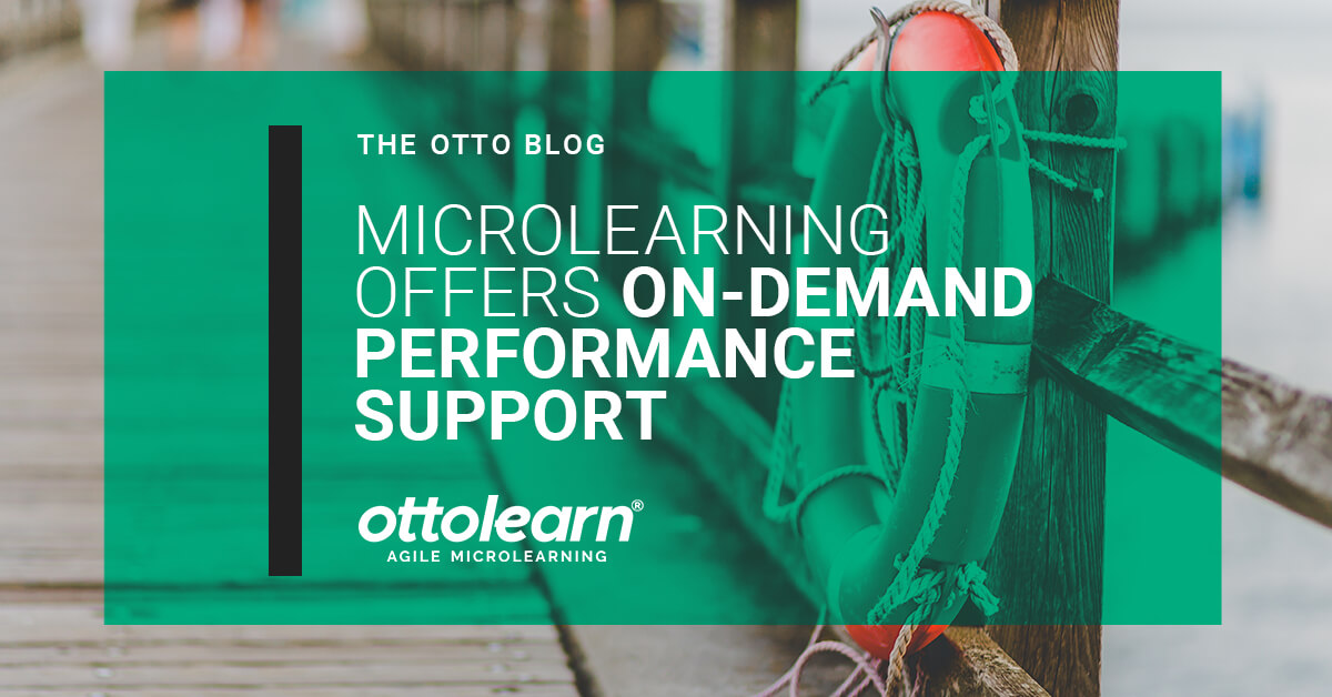 Microlearning Offers On-Demand Performance Support