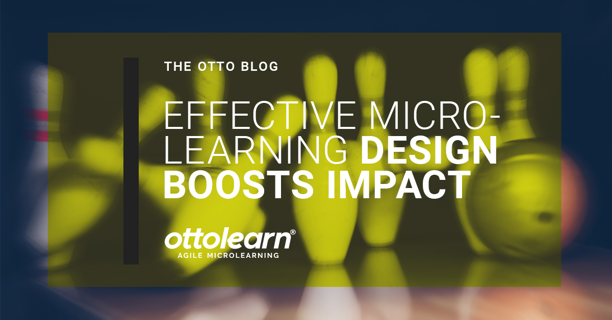 Effective Microlearning Design Boosts Impact
