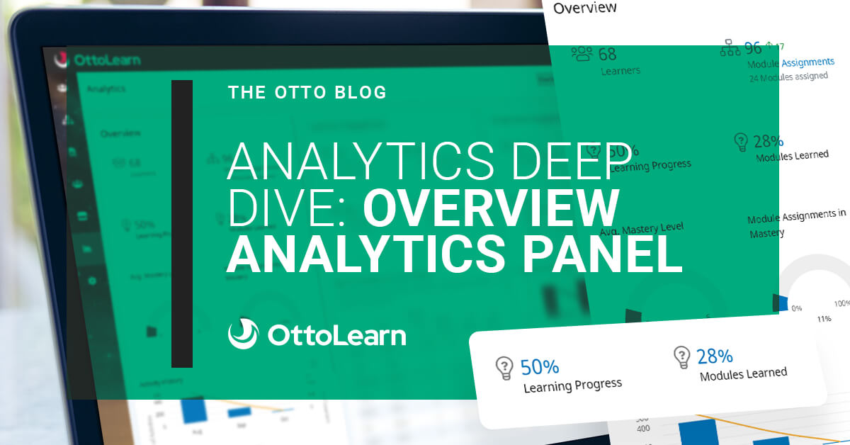 OttoLearn Analytics Deep Dive: Overview Analytics Panel
