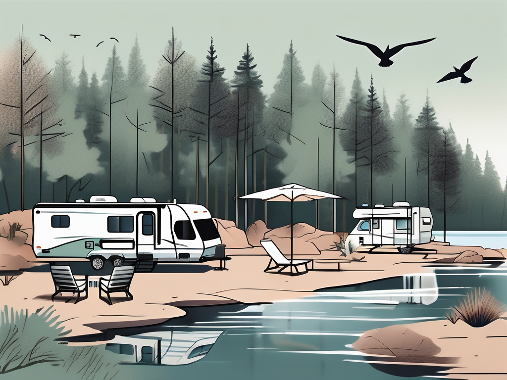 Discover the Serene Charm of Waterfront Birdwatching RV Park | Twin Creeks