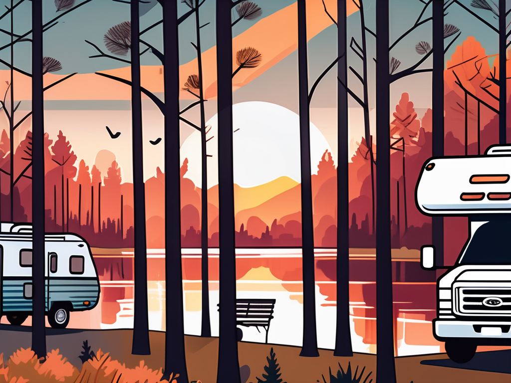 Experience Breathtaking Sunset Views at RV Park | Twin Creeks