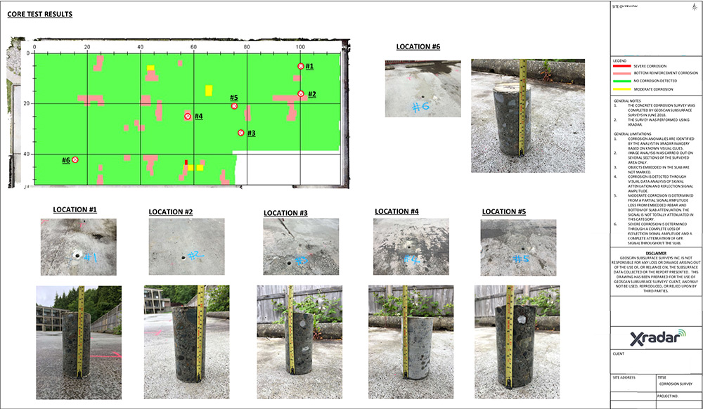 Recent Project: Mapping Concrete Corrosion in Parkade